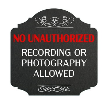 Funny No Trespassing Home Security Sign, Antique Finish Metal Door ...