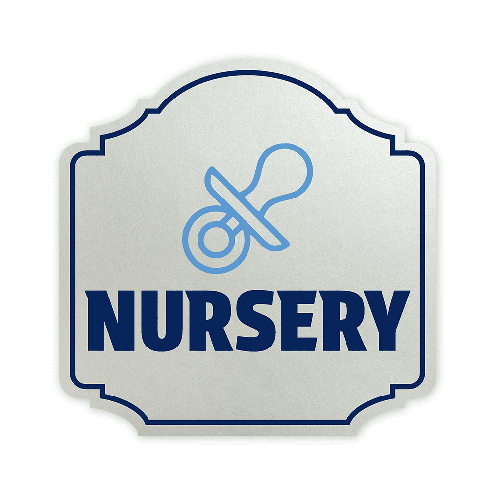 Heritage Plus Nursery Wall or Door Sign | Childcare Signage | Stylish ...