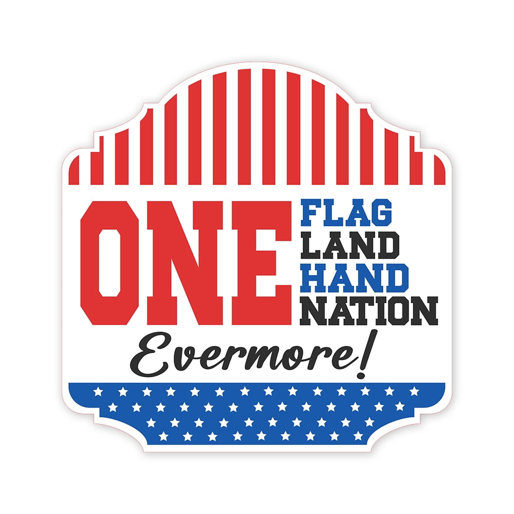 Heritage Plus One Flag, One Land, One Hand, One Nation - Evermore! Wall ...