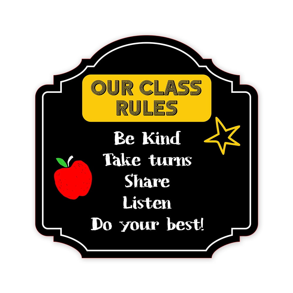 Heritage Plus Our Class Rules Be Kind Take Turns Share Listen Do Your ...