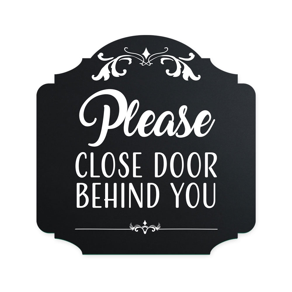 Heritage Plus Please Close Door Behind You Wall or Door Sign | Home ...
