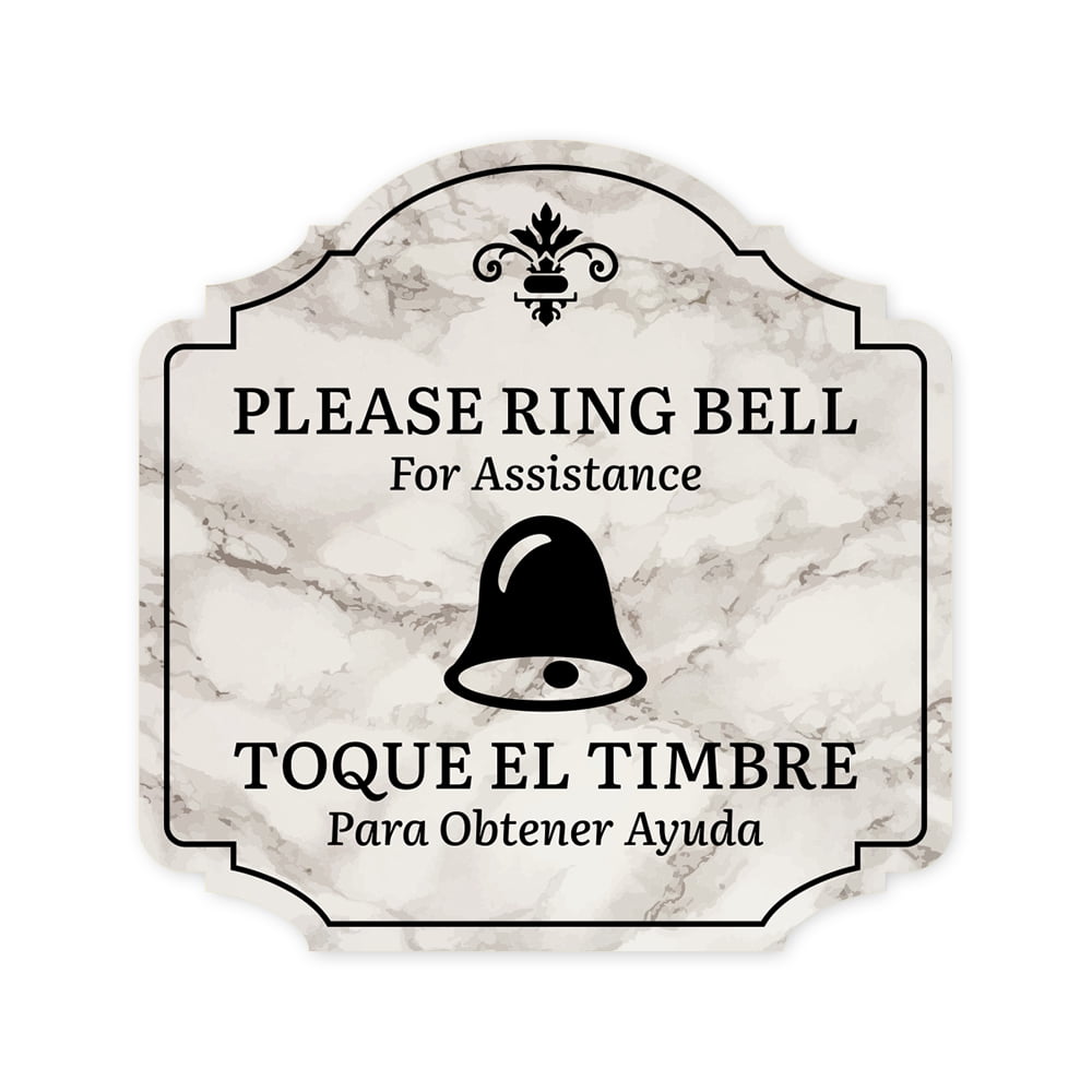 Heritage Plus Please Ring Bell For Assistance Toque el Timbre Para ...