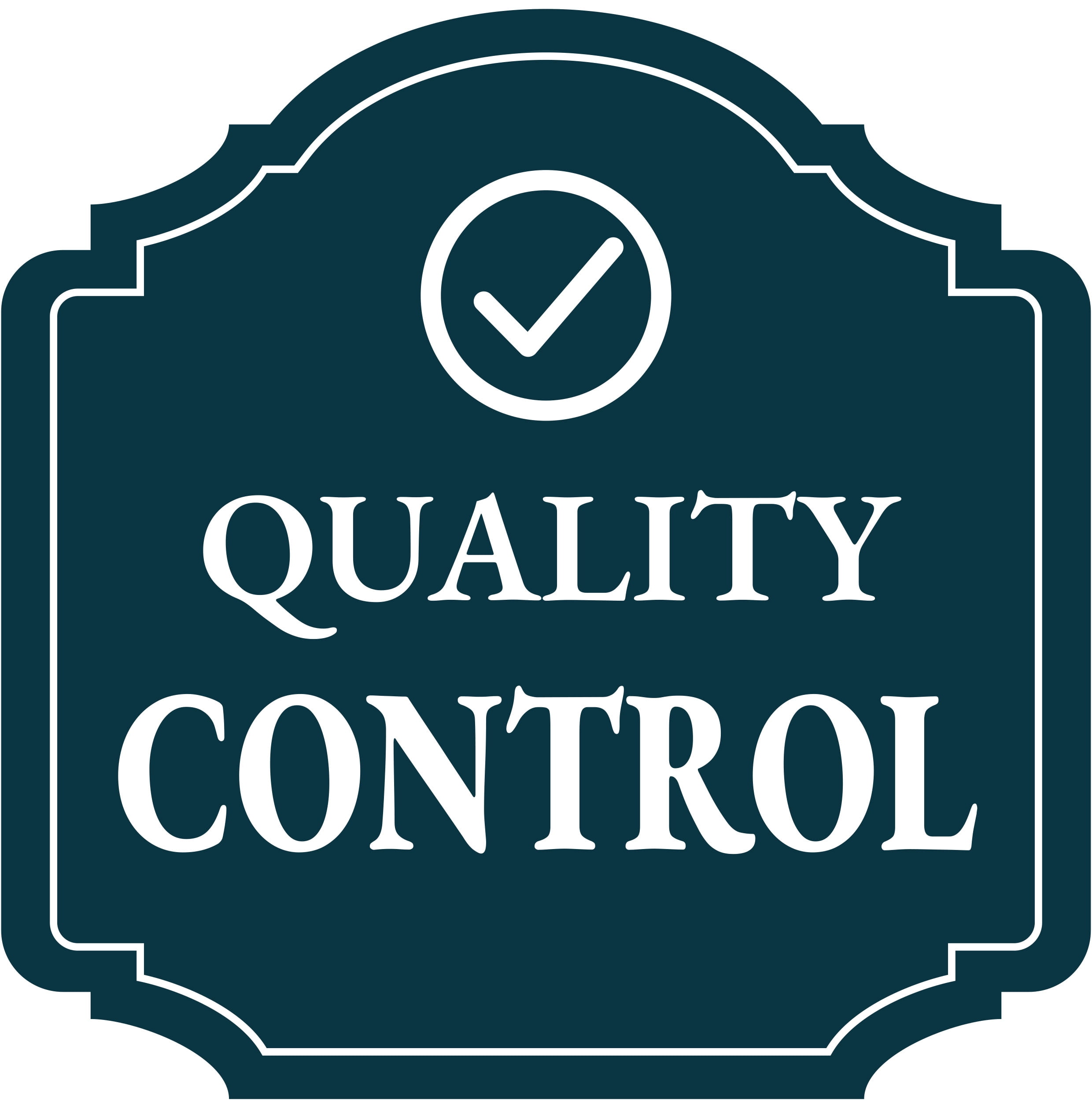 Heritage Plus Quality Control Wall or Door Sign | Office Signage ...