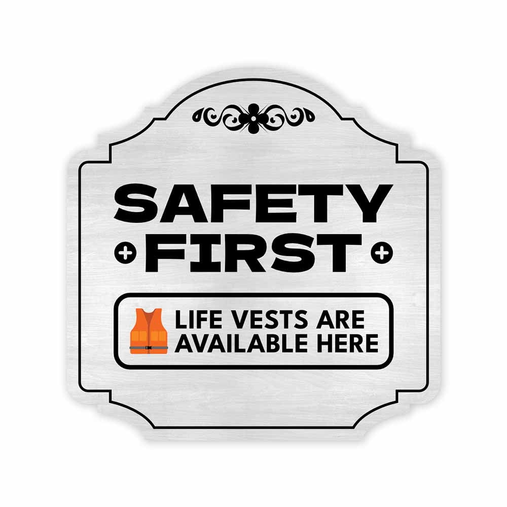 Heritage Plus Safety First Life Vests Are Available Here Wall or Door ...