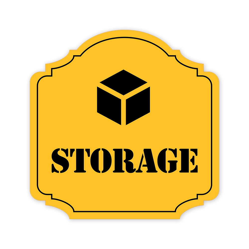 Heritage Plus Storage Wall or Door Sign | Business Office Signage ...
