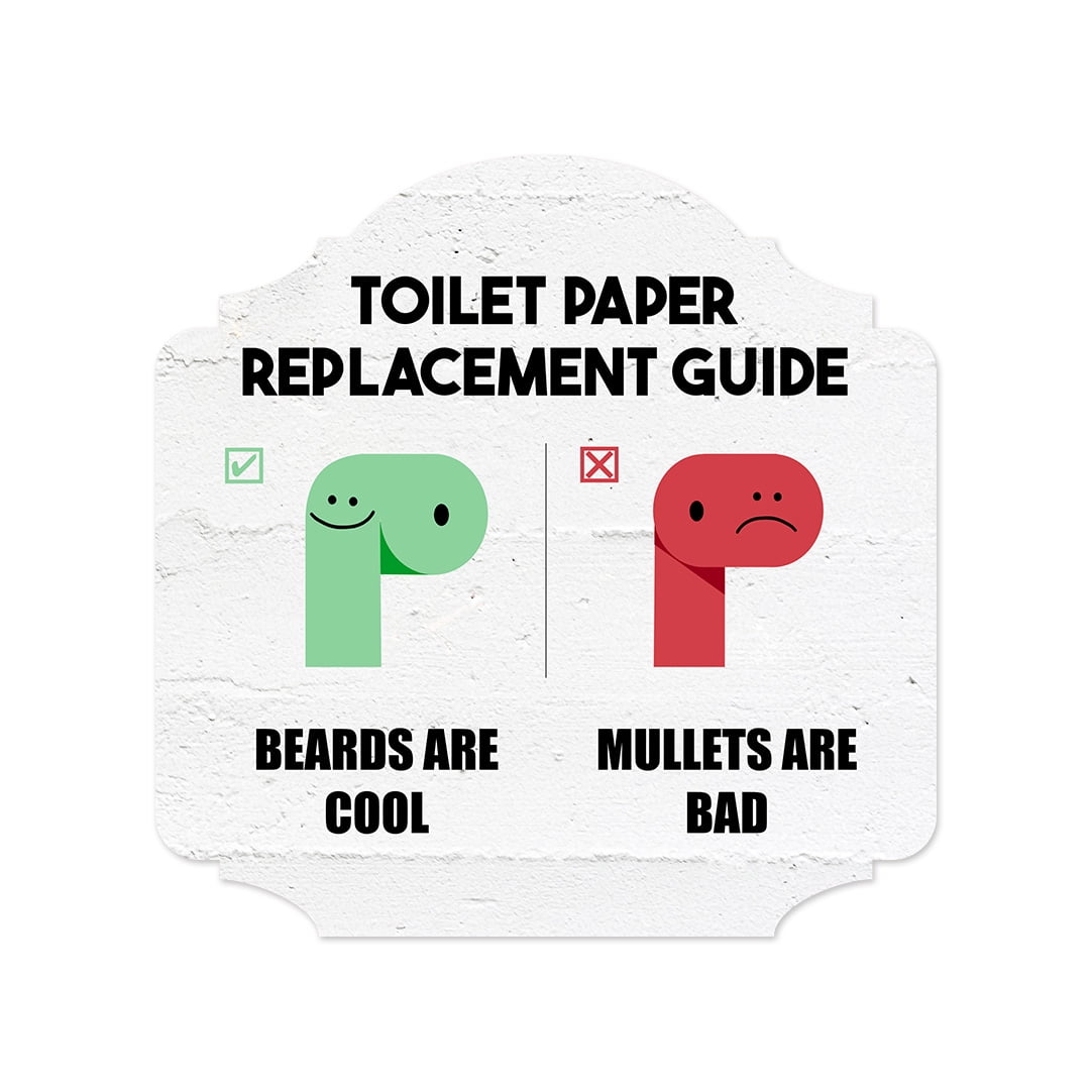 Heritage Plus Toilet Paper Replacement Guide Beards Are Cool Mullets ...