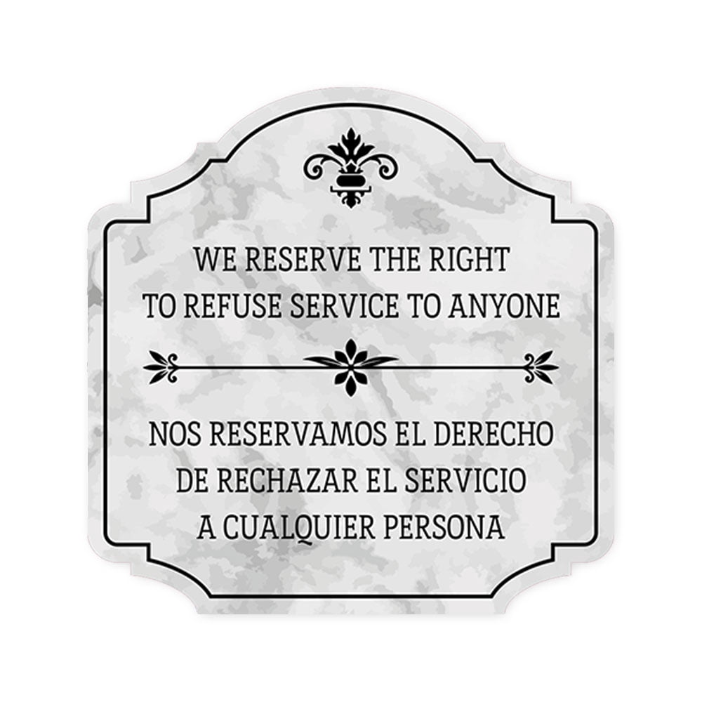 Heritage Plus We Reserve The Right To Refuse Service To Anyone Nos ...