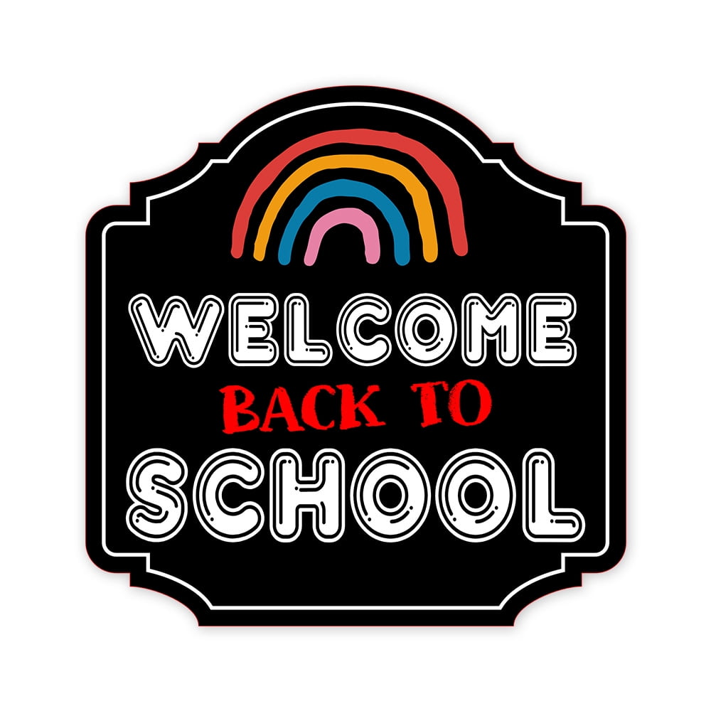 Heritage Plus Welcome Back To School Wall or Door Sign | Classroom ...