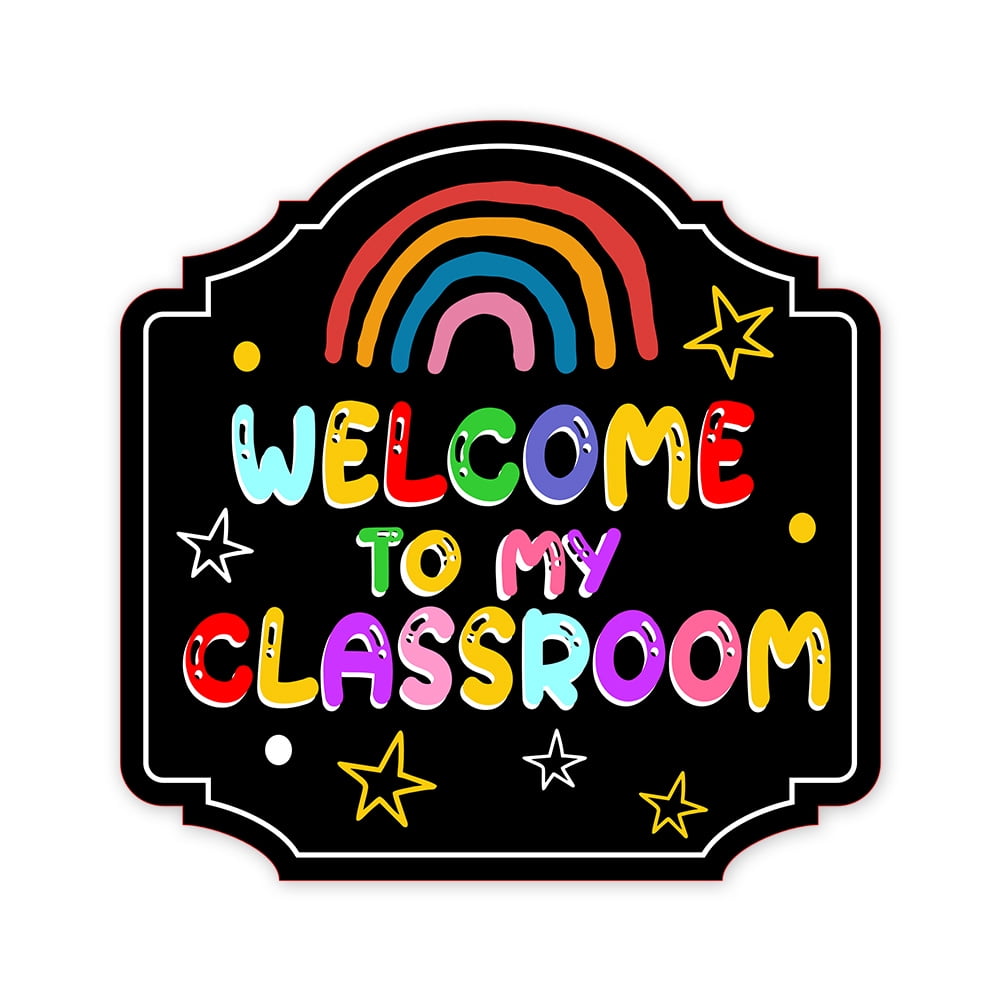 Heritage Plus Welcome To My Classroom Wall or Door Sign | School ...