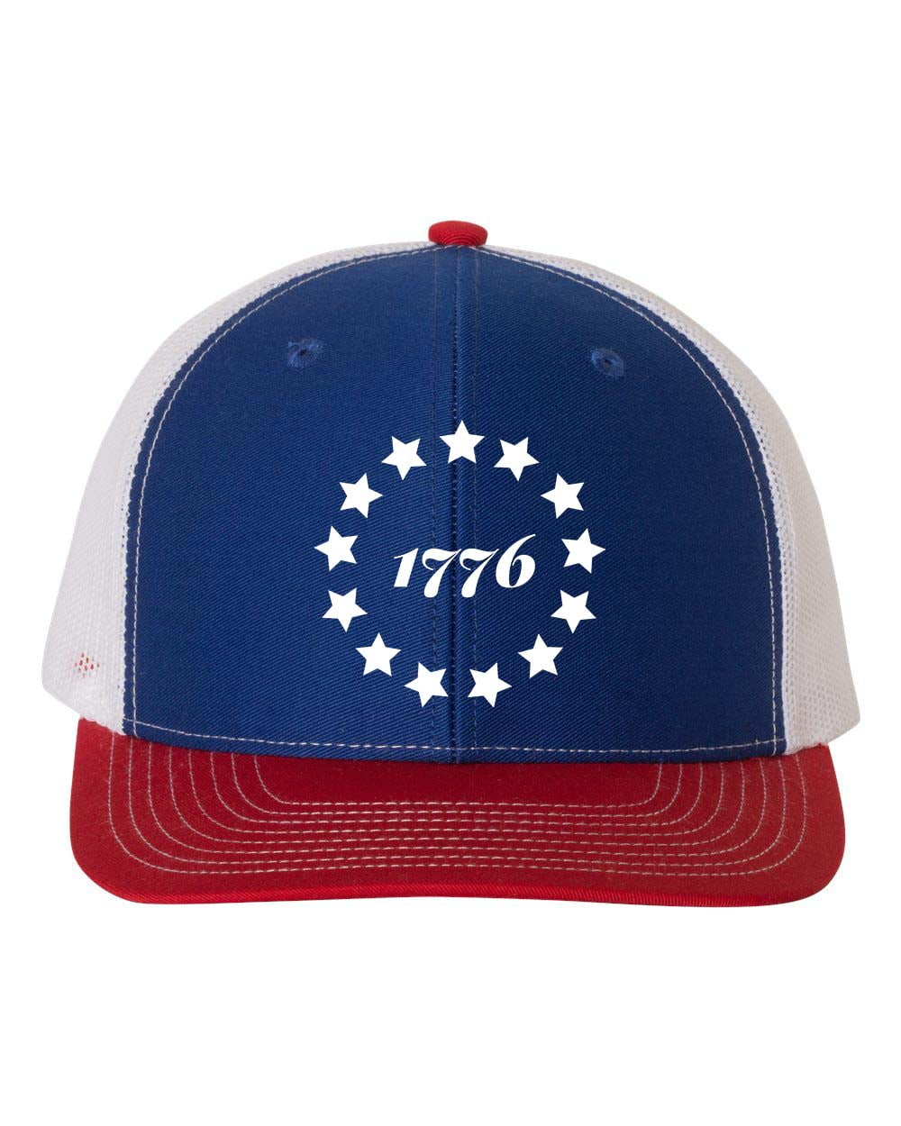 Heritage Pride 1776 Hat 13 Stars Circle Betsy Ross Flag Embroidered ...