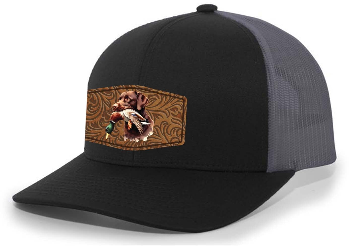 Heritage Pride AG Hat Co. Mens Patch Hat Chocolate Lab Duck Hunting ...