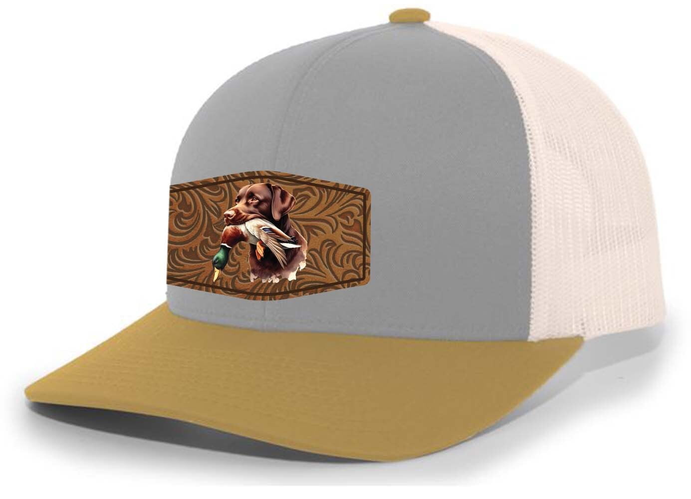 Heritage Pride AG Hat Co. Mens Patch Hat Chocolate Lab Duck Hunting ...