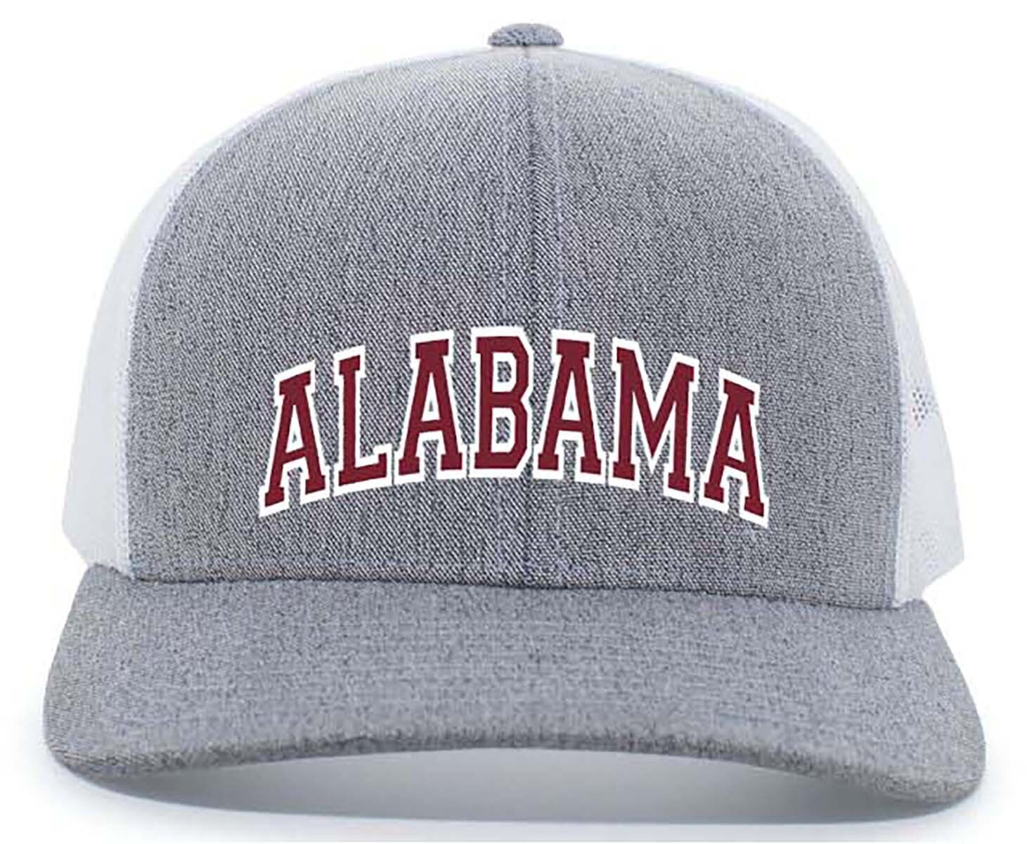 Heritage Pride Alabama Football Team Color State Name Embroidered Mesh ...