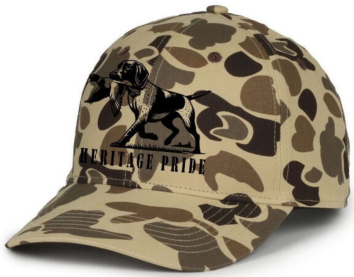Heritage Pride Duck Hunting Dog Outdoors Hunting Mens Embroidered Mesh ...