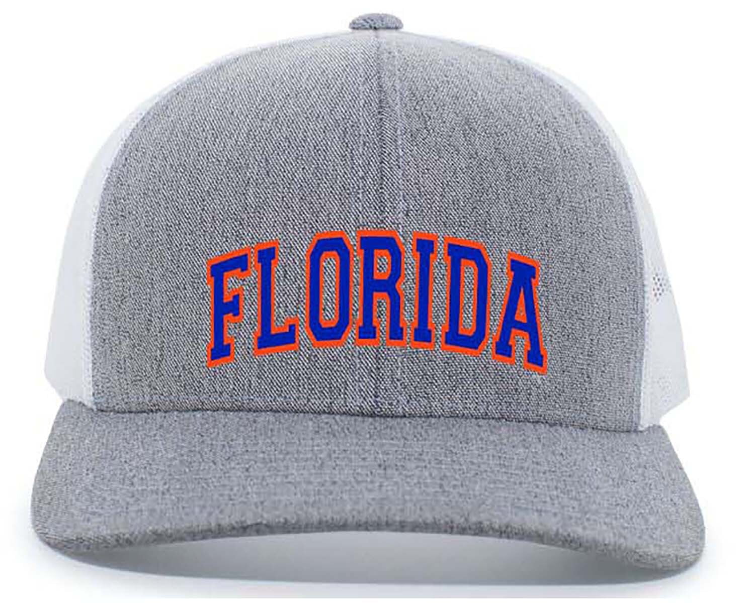 Heritage Pride Florida Football Team Color State Name Embroidered Mesh ...