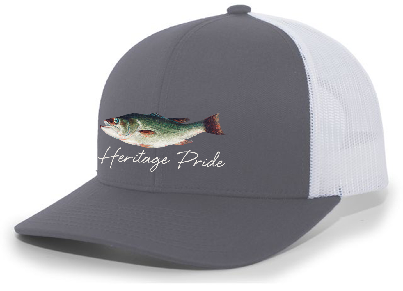 Heritage Pride Freshwater Fish Forest Mountain Scenic Largemouth Bass ...