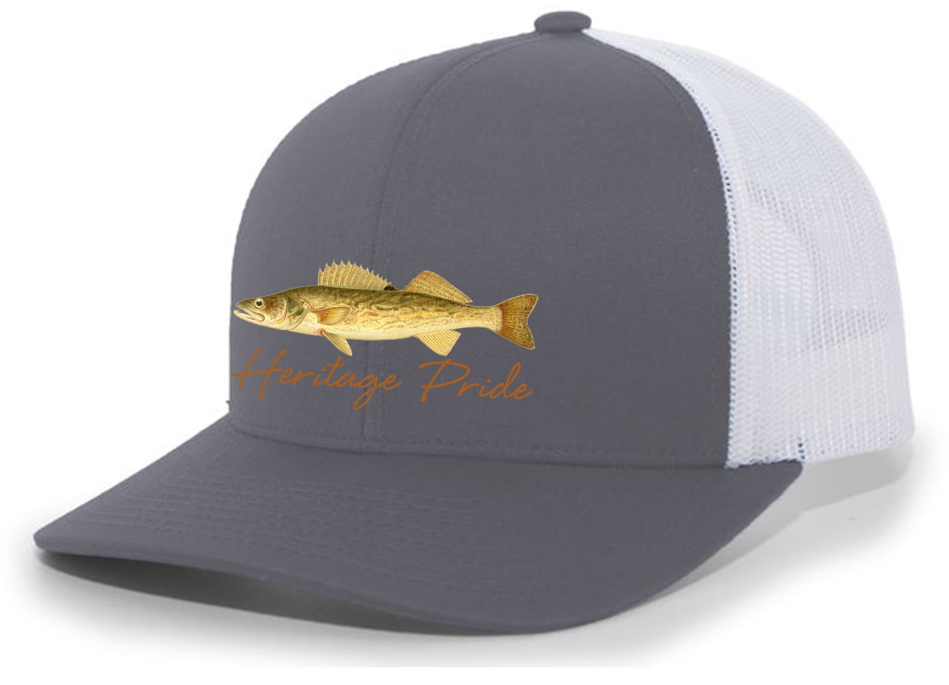 Heritage Pride Freshwater Fish Collection Walleye Fishing Mens ...