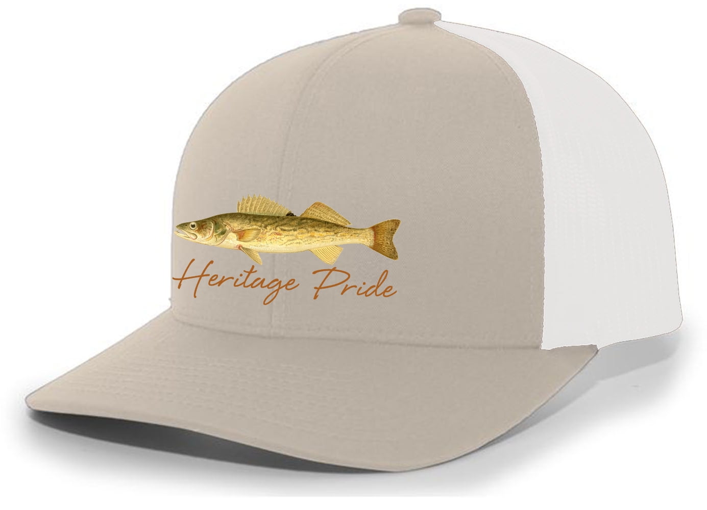 Heritage Pride Freshwater Fish Collection Walleye Fishing Mens ...