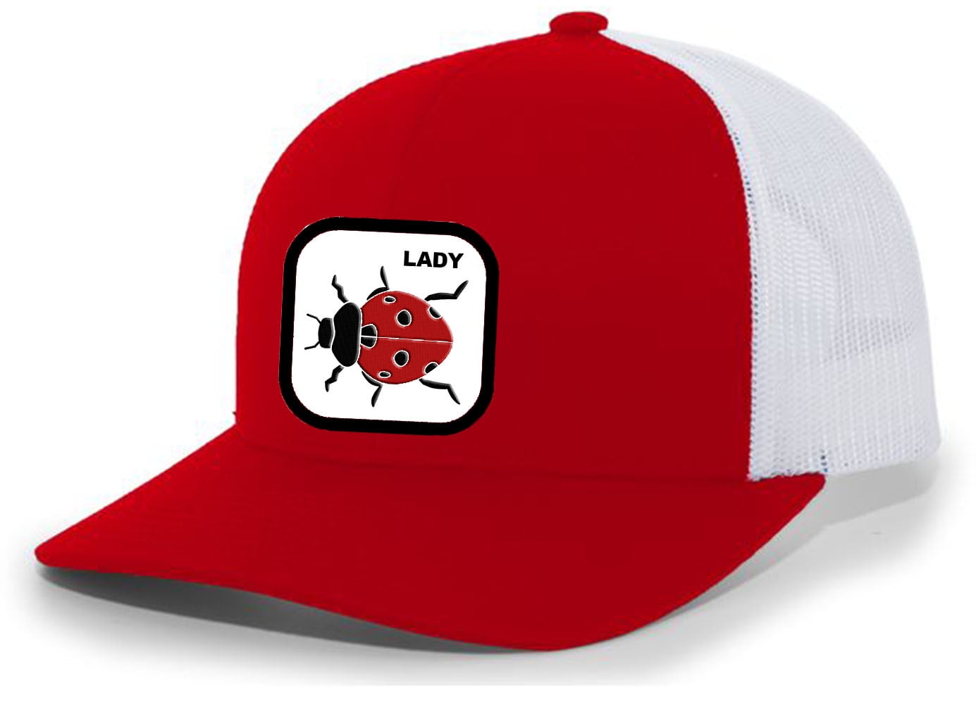 Heritage Pride Lady Bug Hat Animal Embroidered Mesh Back Trucker Hat ...