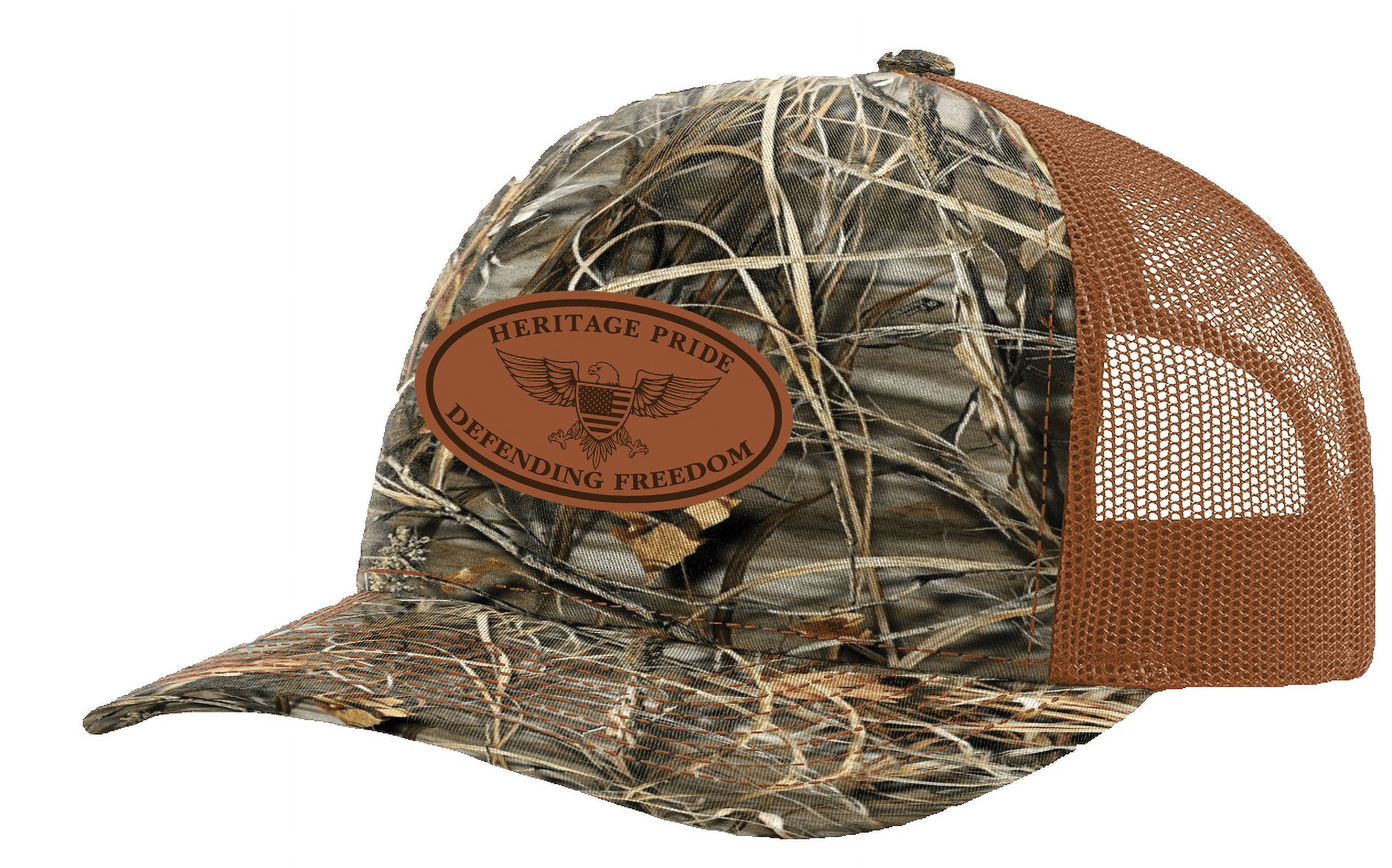 Heritage Pride Laser Engraved Leather Patch Defending Freedom ...