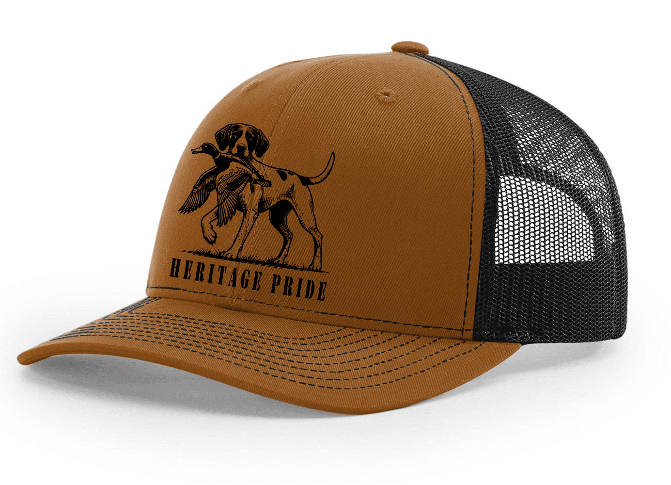 Heritage Pride Mens Hunting Dog German Shorthaired Pointer Mallard Duck ...