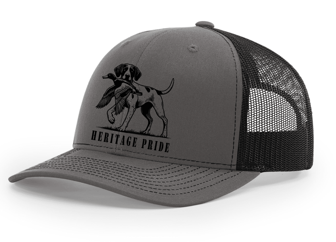 Heritage Pride Mens Hunting Dog German Shorthaired Pointer Mallard Duck ...
