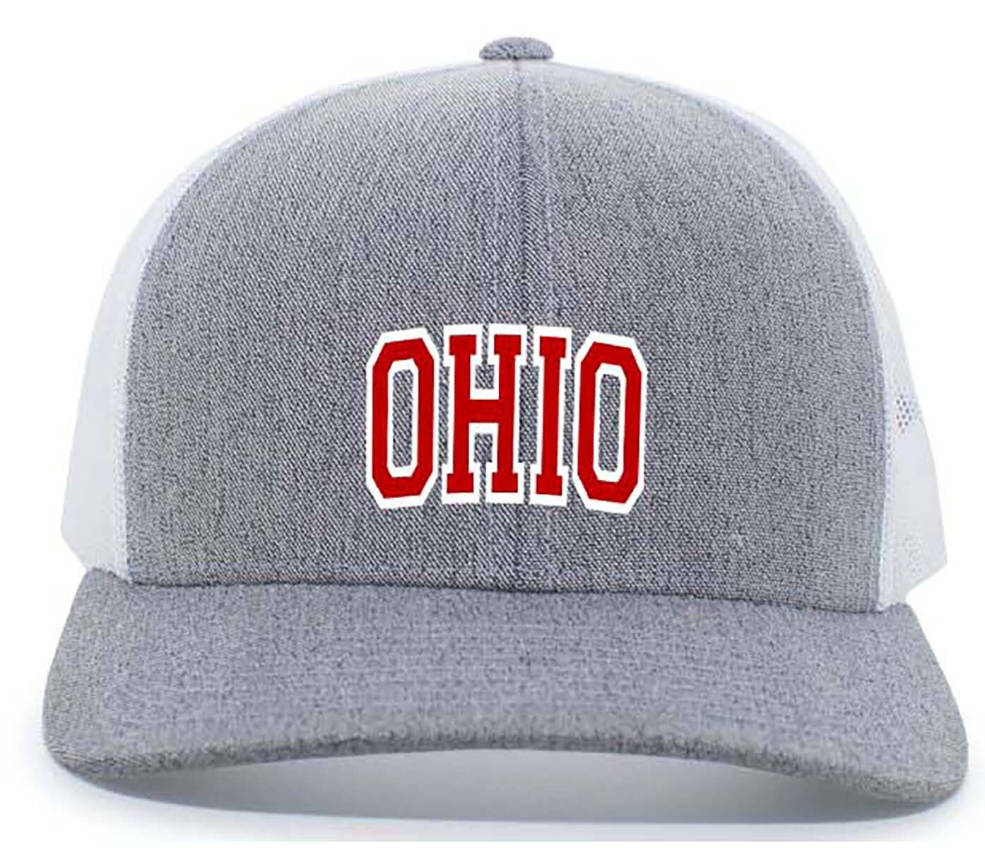 Heritage Pride Ohio Football Team Color State Name Embroidered Mesh ...