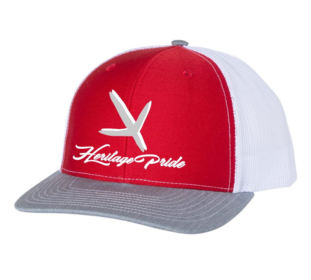 Heritage Pride Pheasant Footprint Mens Embroidered Mesh Back Trucker ...