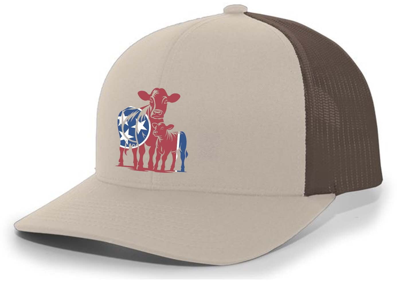 Heritage Pride Tennessee Tri-Star Flag Centered Cow And Calf ...
