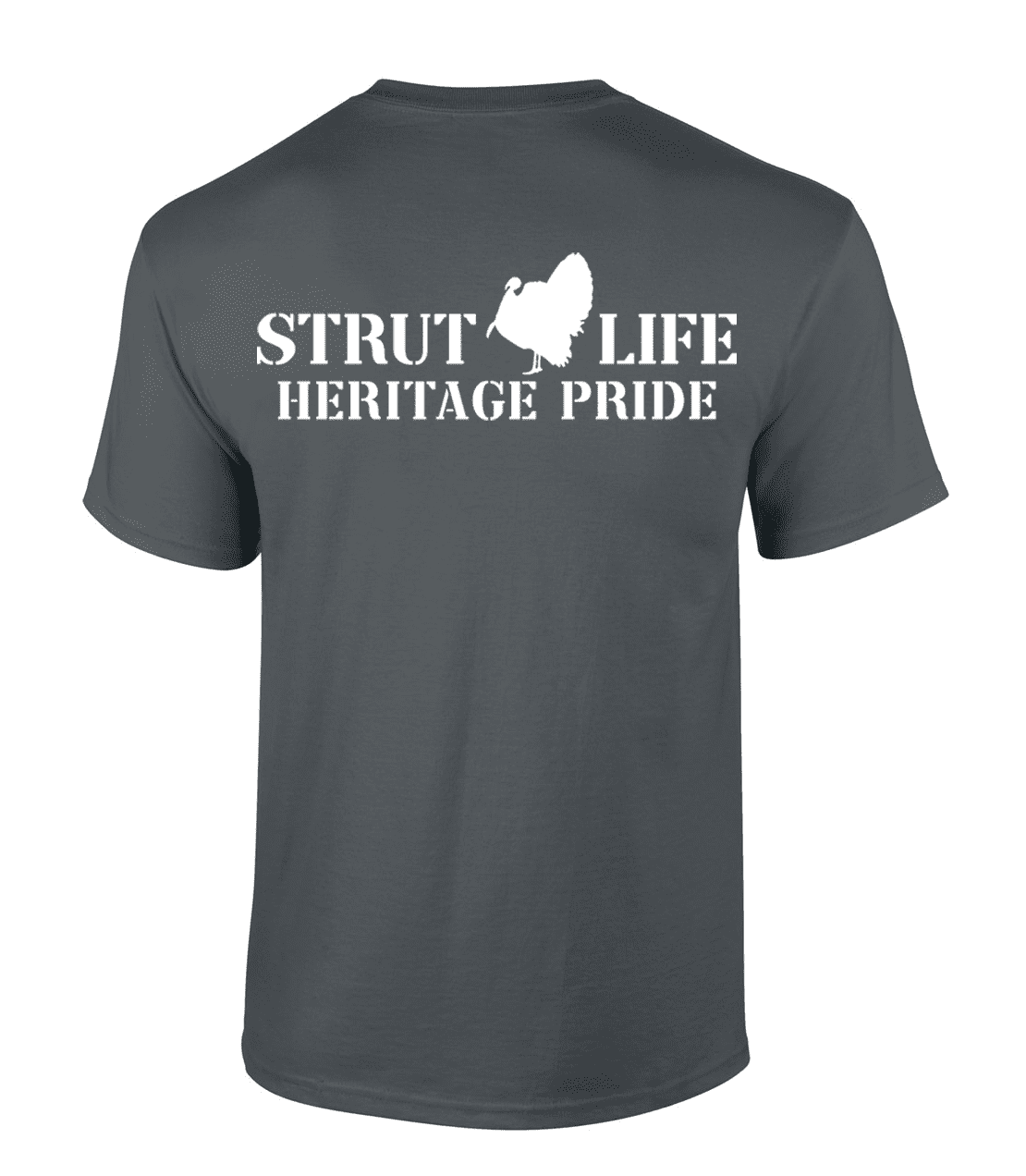 Heritage Pride Wild Turkey Strut Life Mens Short-Sleeve T-Shirt ...
