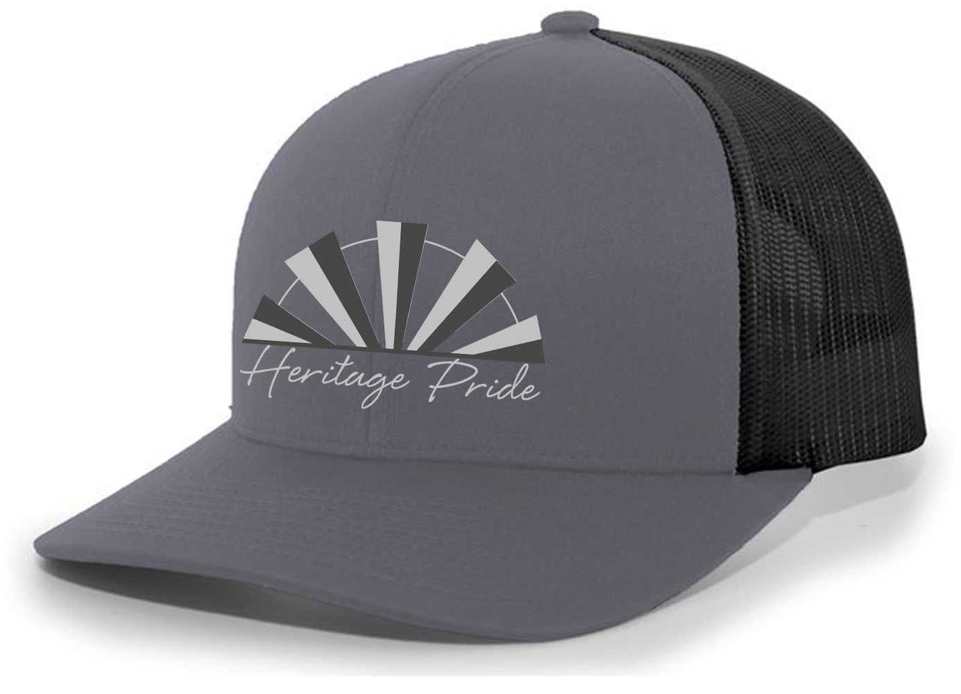 Heritage Pride Windmill Mens Embroidered Mesh Back Trucker Hat Baseball ...