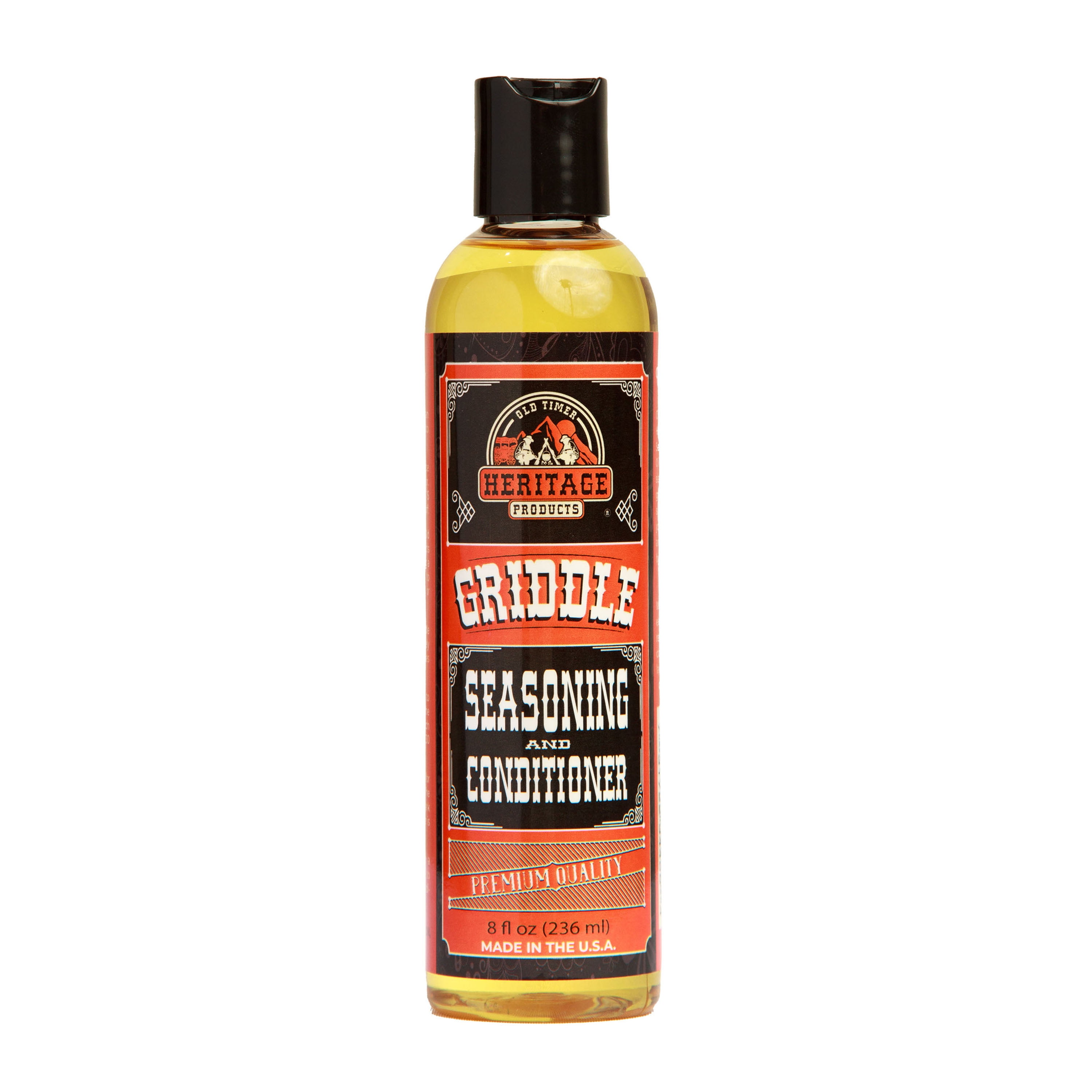 Heritage Products Griddle Seasoning Oil - Low-Smoke, Hi Temp All ...