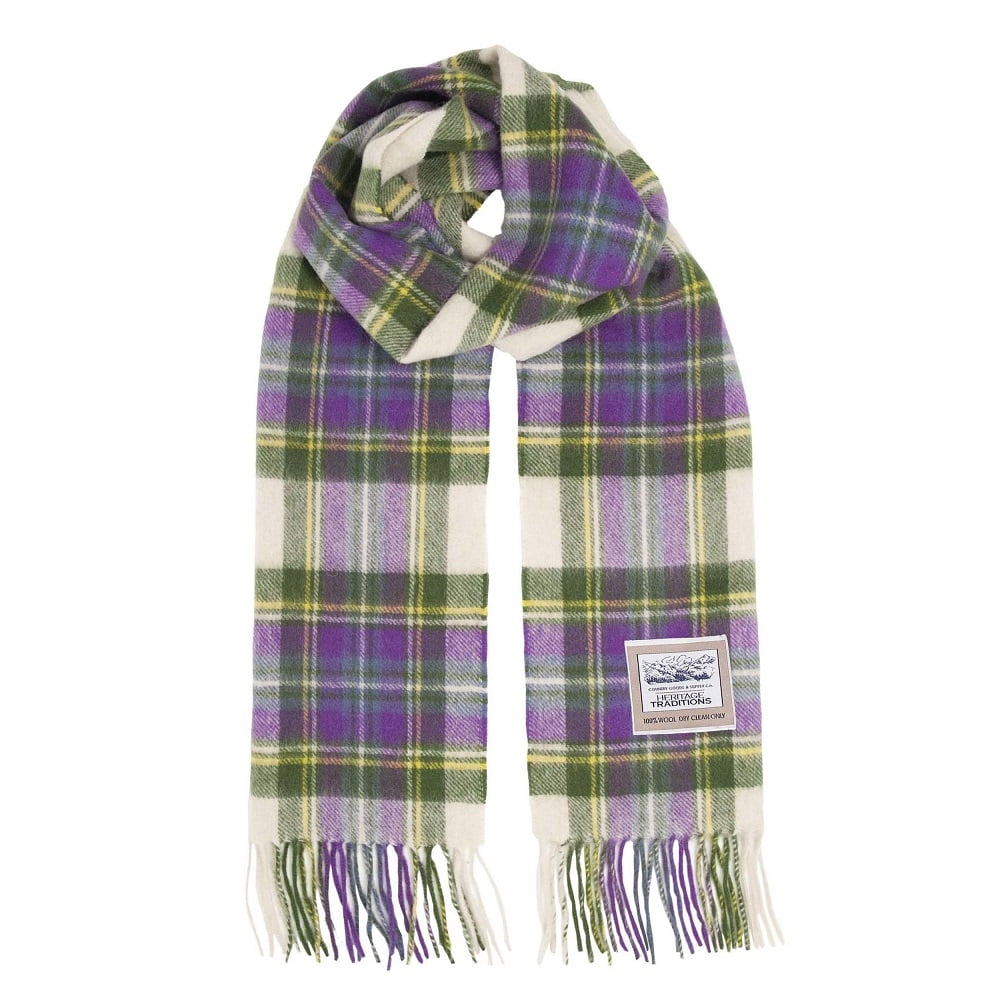 Heritage Traditions - Heather Tartan Woollen Scarf - Walmart.com