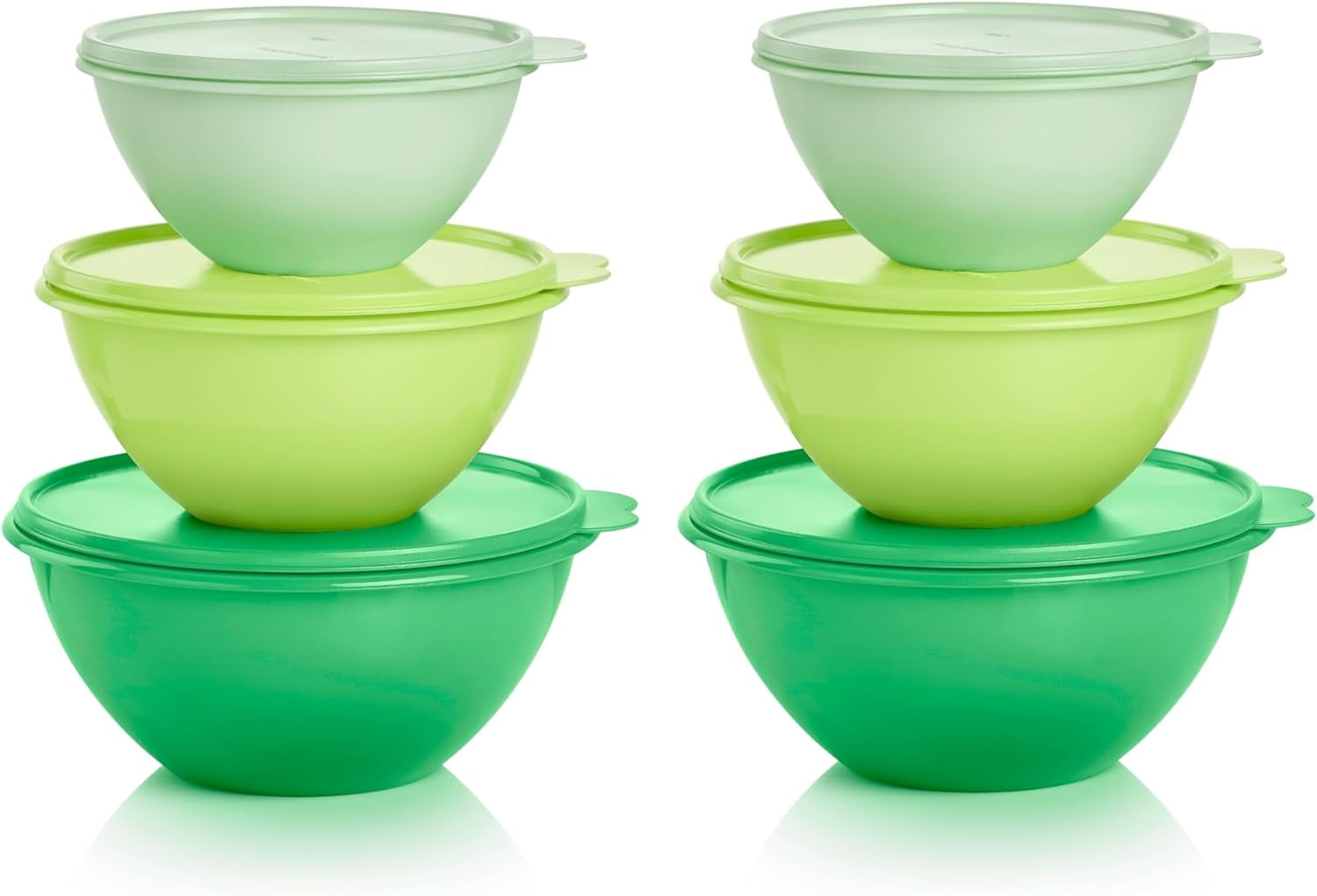 Heritage Wonderlier 12 Piece Food Storage Bowl Set in Green Colors ...