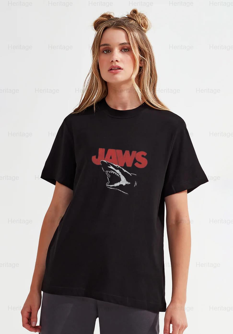 Heritage82 Jaws Cracked Jaw Graphic Design, a Great Top for Fan Merch ...