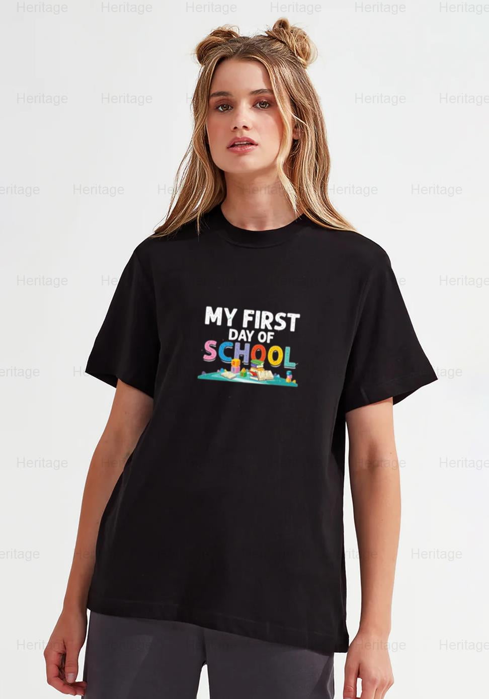 Heritage83 Children Funny Schooling Kids Education Gift, My First Day ...