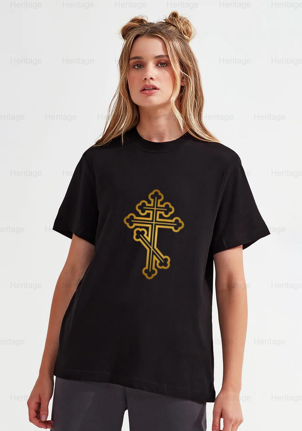 Heritage83 Orthodox Cross Religious Faith Symbol Graphic Design Top ...