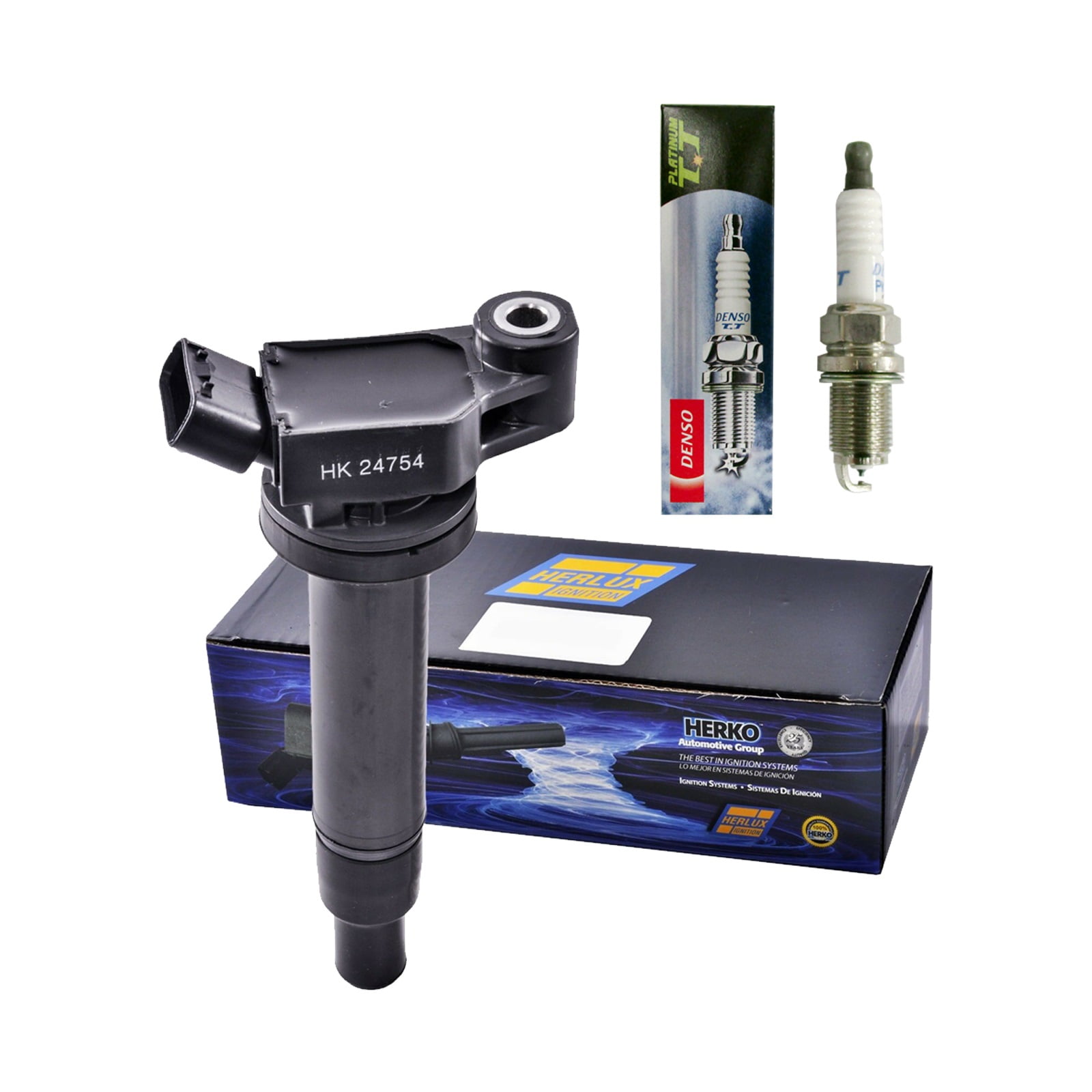 Herko B150 Ignition Coil + 1 4503 Platinum TT Spark Plug For 2000-04 ...