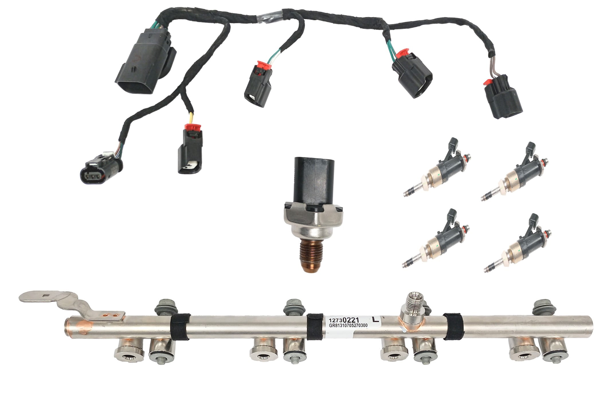 Herko Fuel Injection kit Rail, Harness, Injectors & Sensor For LT1 LT2 ...