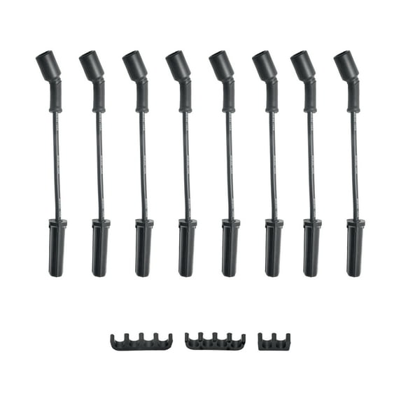Herko Spark Plug Wire Set WGM48 (7MM) for Chevrolet GMC Hummer Cadillac ...