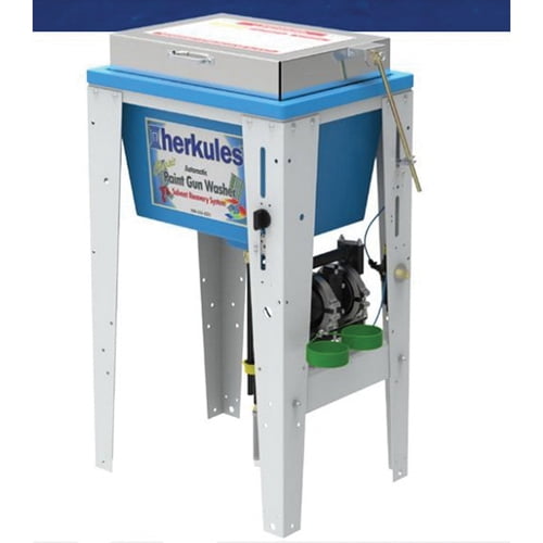 Herkules G100 Mini Gun Washer With, Enclosed Automatic Paint Gun ...
