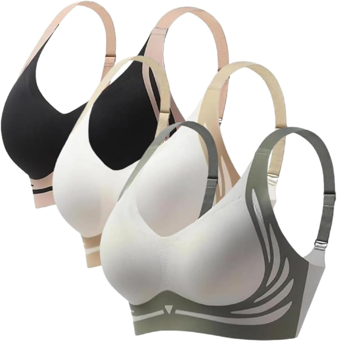 Herloving Bra, Super Gather Bra, Super Gather Wireless Push-Up Bras ...