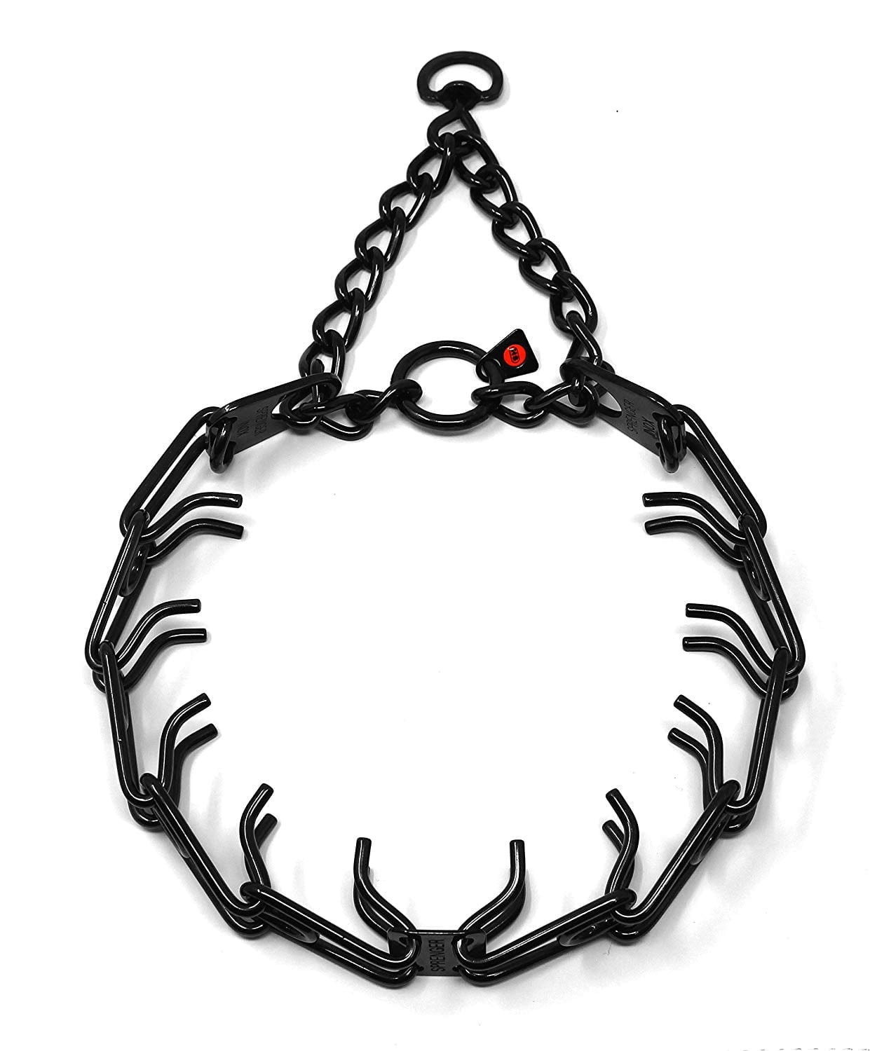Herm Sprenger Black Stainless Steel Prong Collar, Training Tool ...