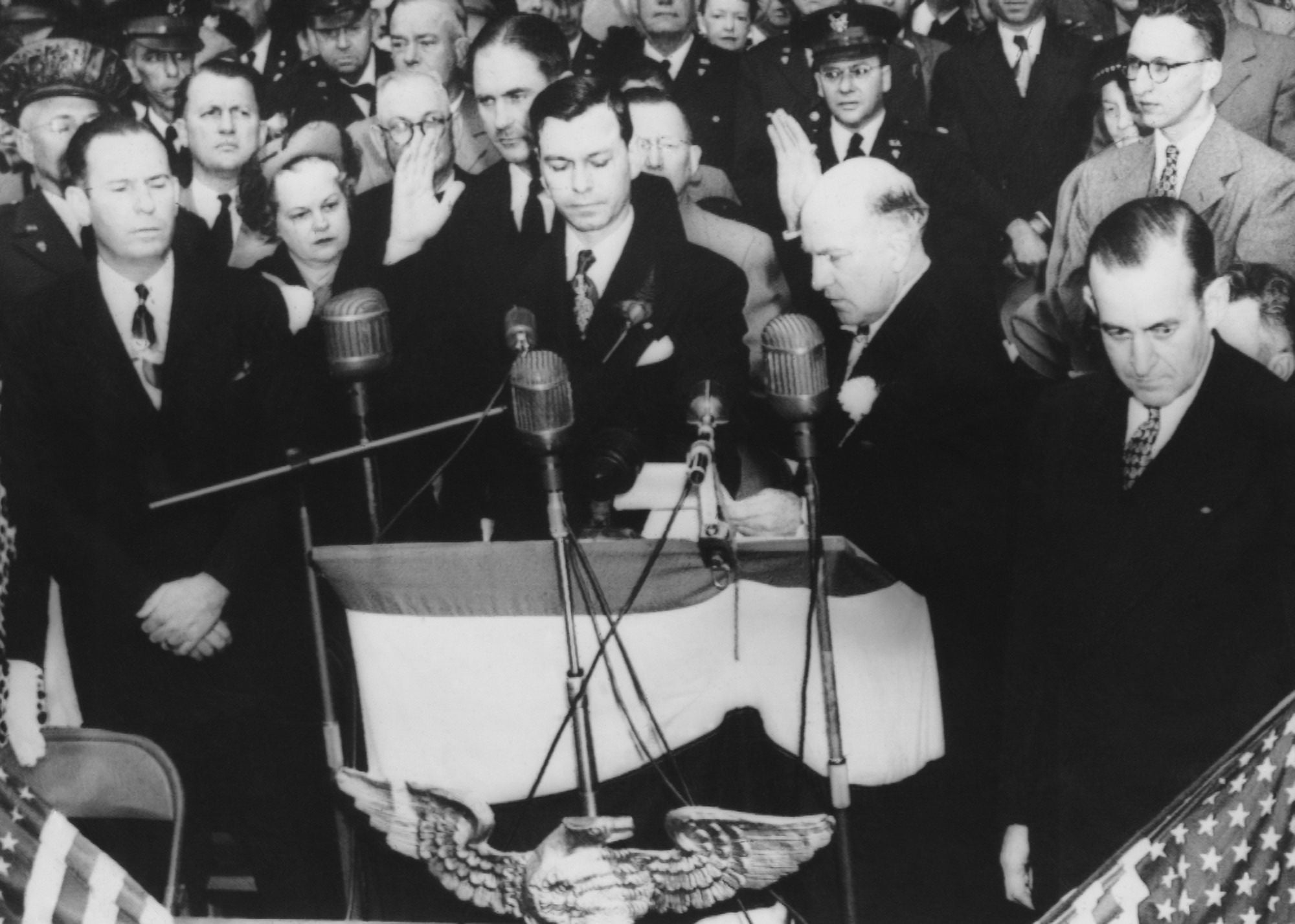 Herman Eugene Talmadge Sworn In As Georgia Governor On Nov. 17 History ...