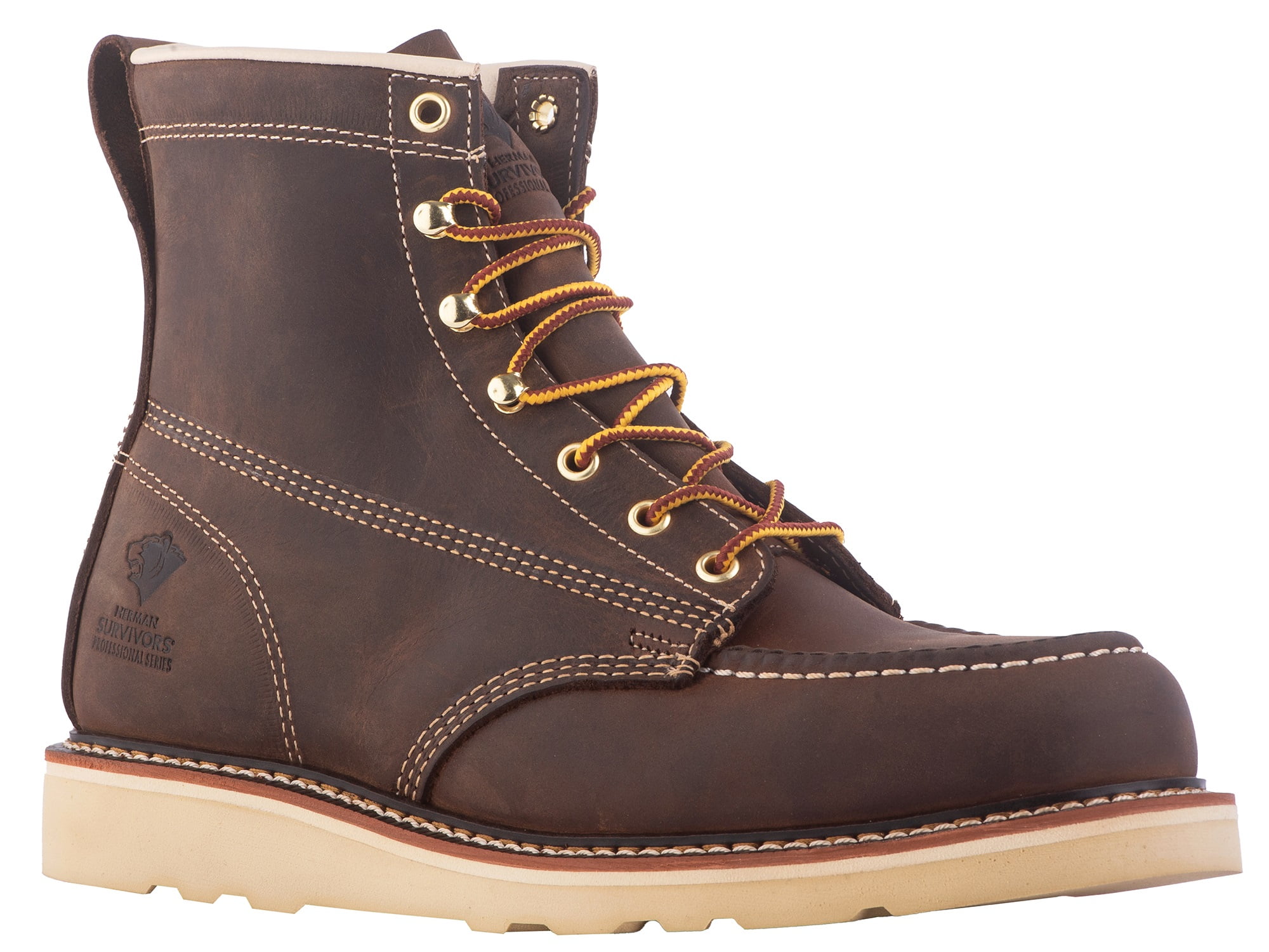 Herman Survivors Professional Men's Soft Toe Full Grain Leather ...