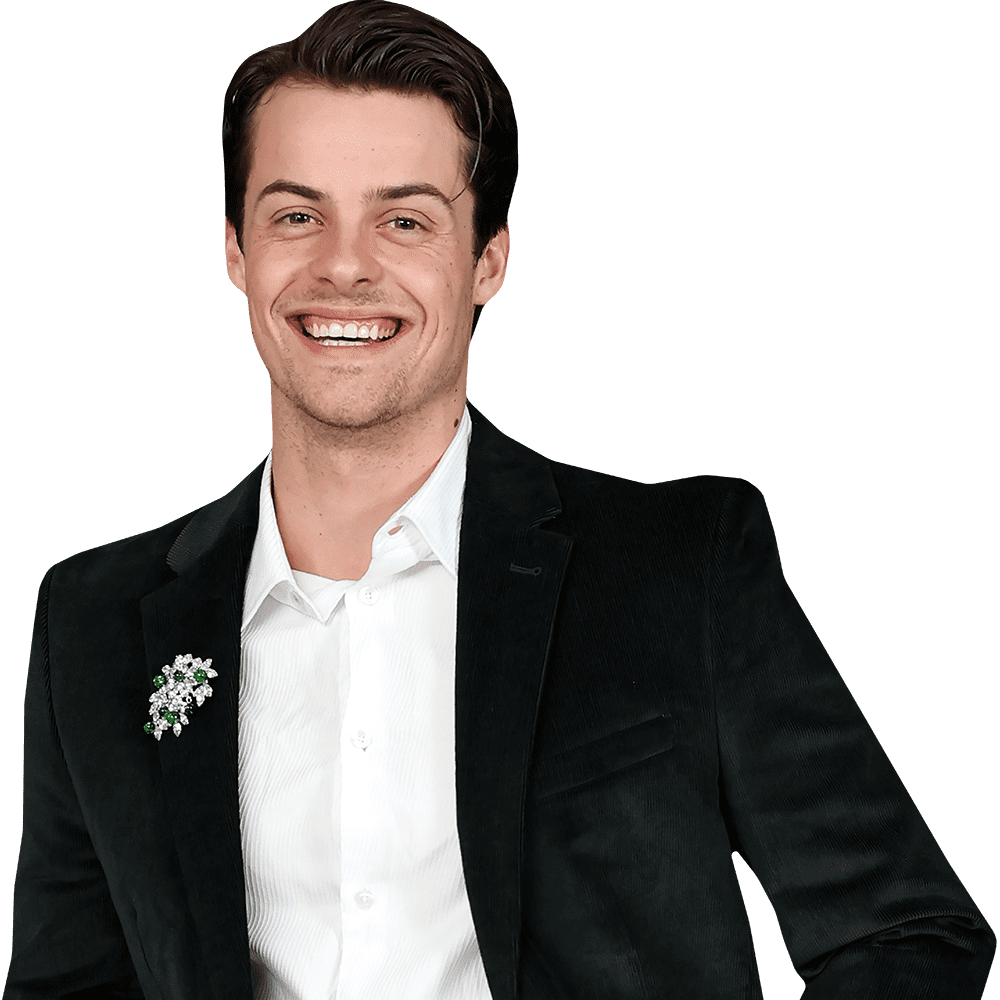 Herman Tommeraas (Suit) Half Body Buddy Cutout - Walmart.com