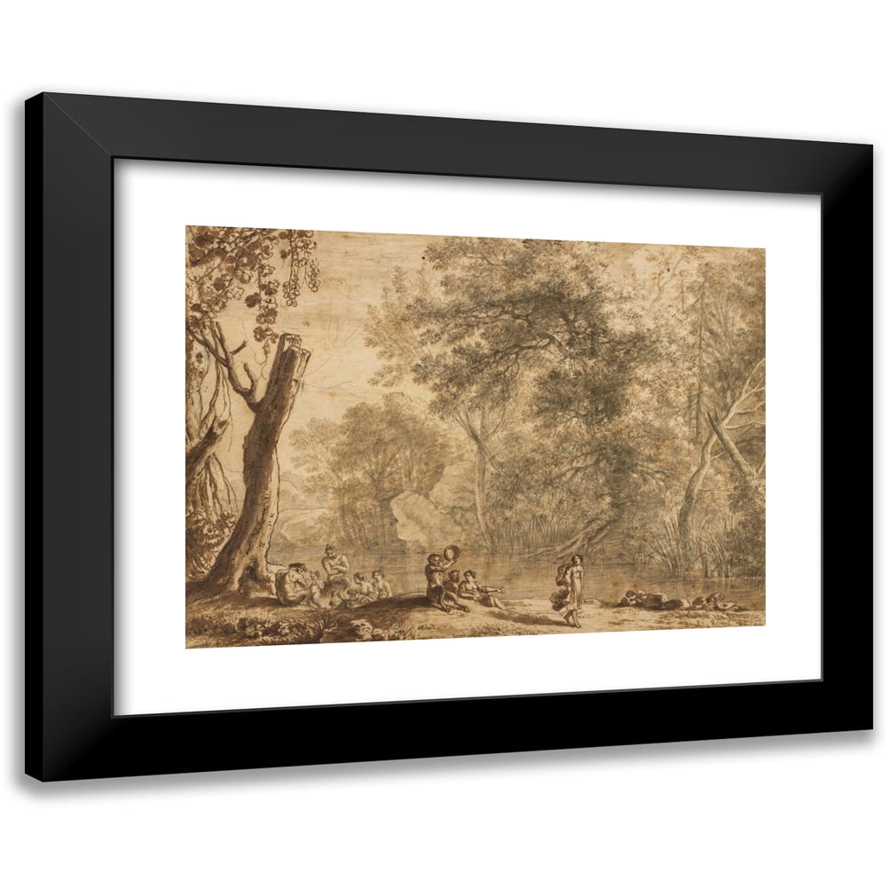 Herman van Swanevelt 24x18 Black Modern Framed Museum Art Print Titled ...