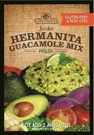 Hermanita Guacamole Mix - Mild | Set of 2 | Easy Guacamole Dip ...