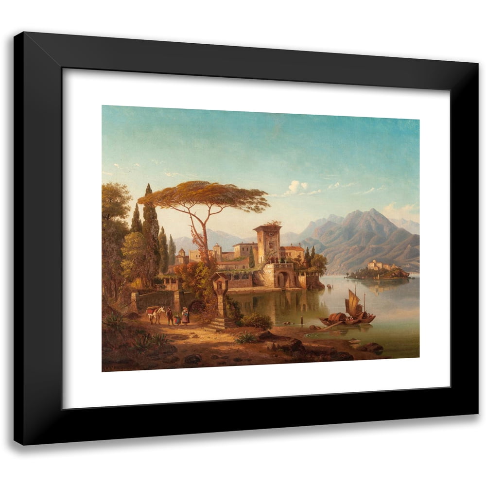 Hermann August Kruger 23x20 Black Modern Framed Museum Art Print Titled ...