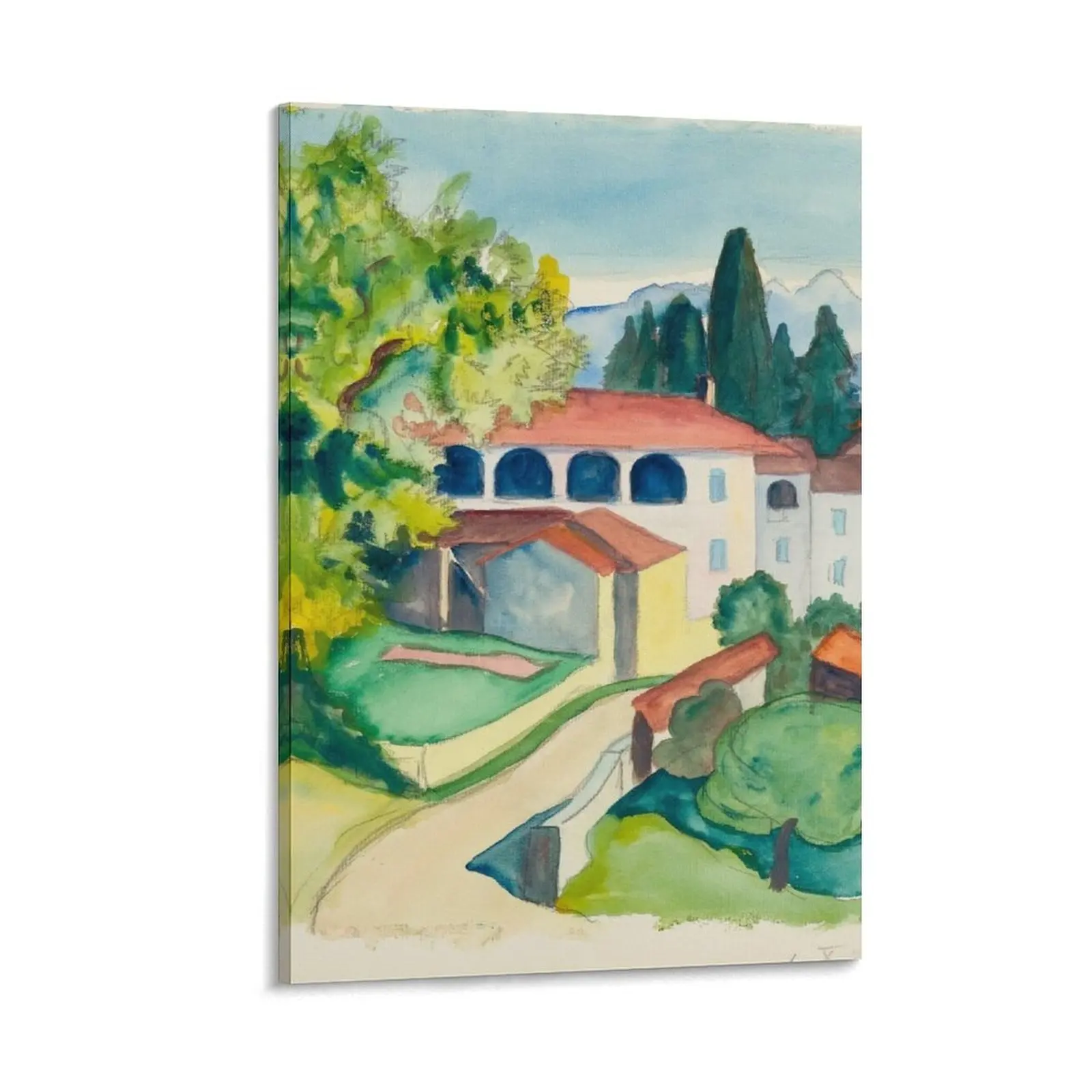 Hermann Hesse - Bigogno (1926) Canvas Painting poster anime home ...